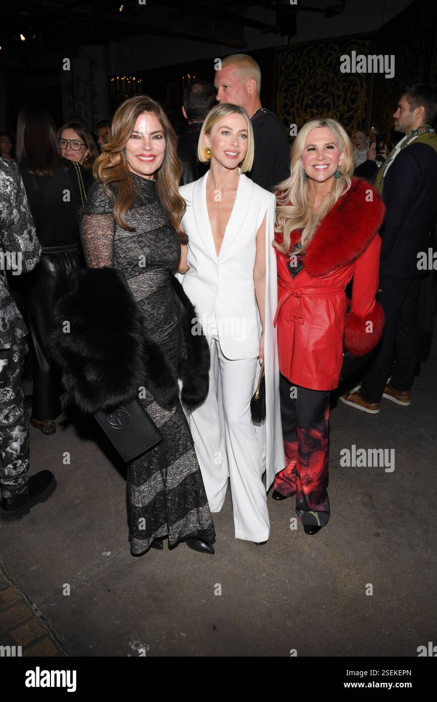 New York, USA. 08th Feb, 2025. Julianne Hough (C) attending alice ...