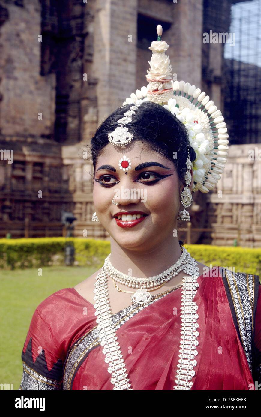 Dancer performing classical traditional odissi dance MR# 736C Stock ...