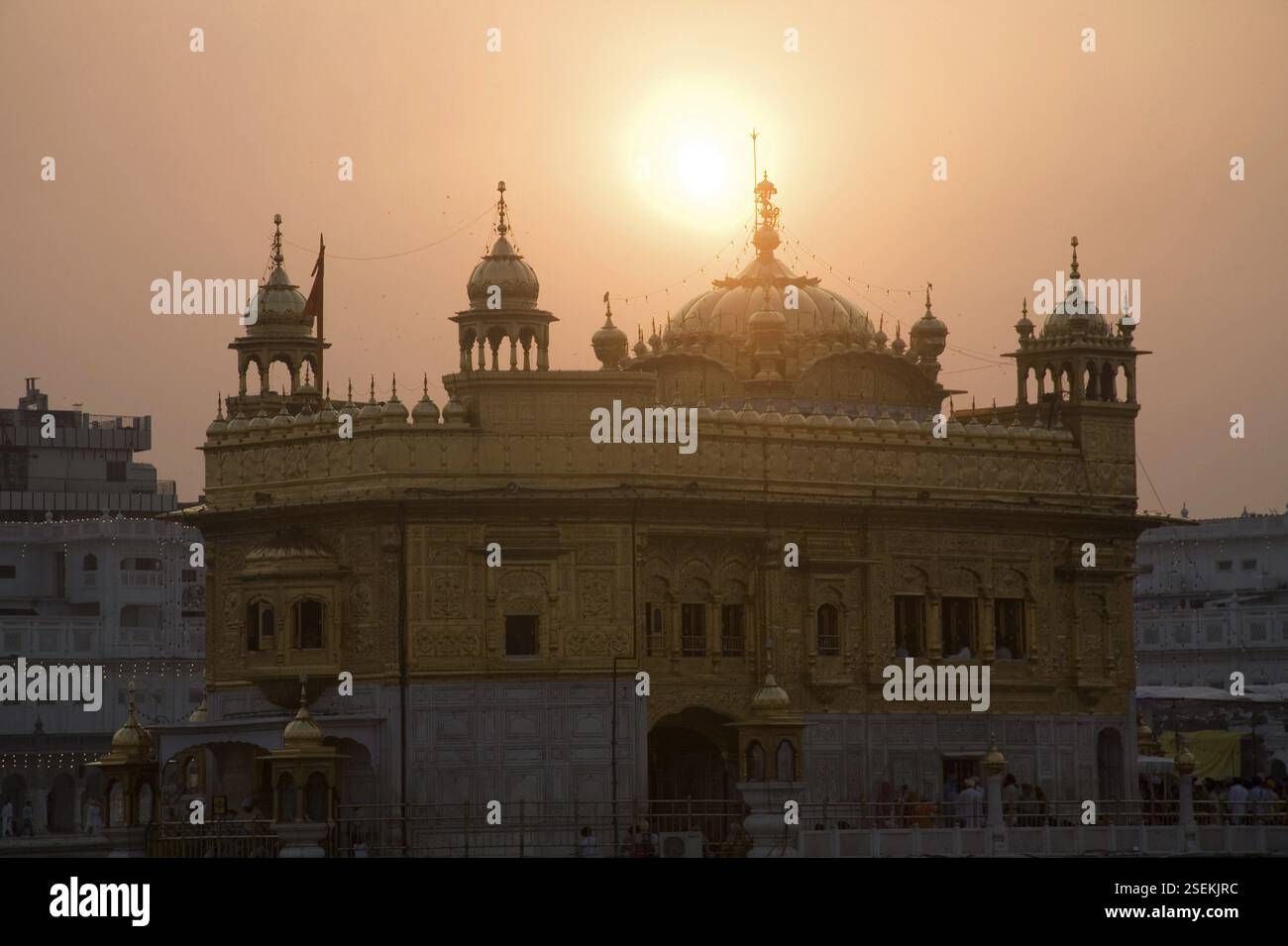 Harimandir Sahib swarn mandir or golden temple, Amritsar, Punjab, India ...