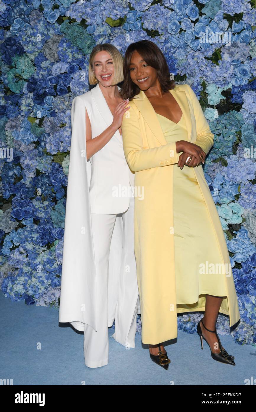 New York, USA. 08th Feb, 2025. Julianne Hough and Tiffany Haddish ...