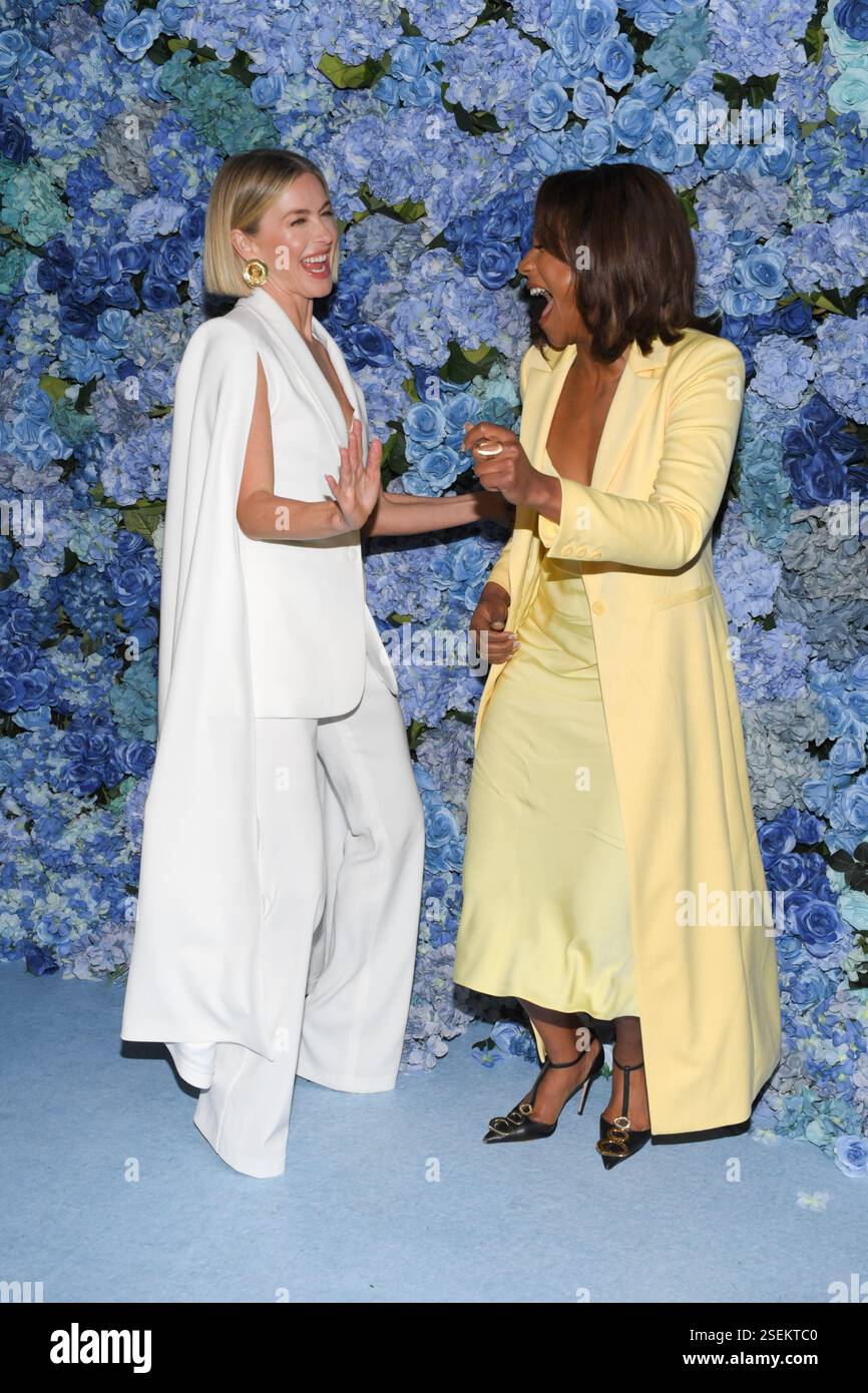 New York, USA. 08th Feb, 2025. Julianne Hough and Tiffany Haddish ...