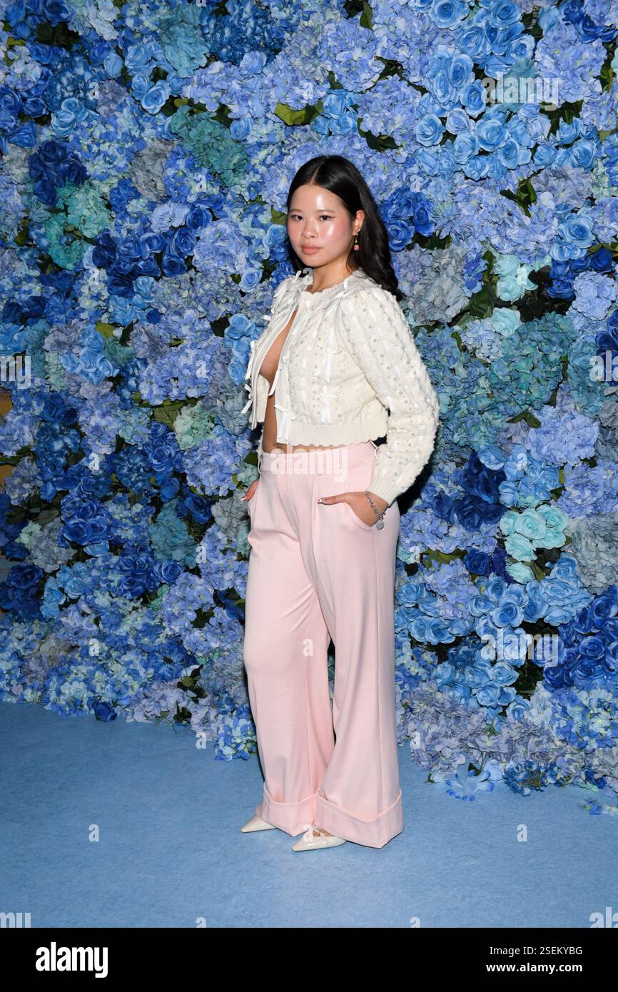 New York, USA. 08th Feb, 2025. Katie Fang attending alice olivia by ...