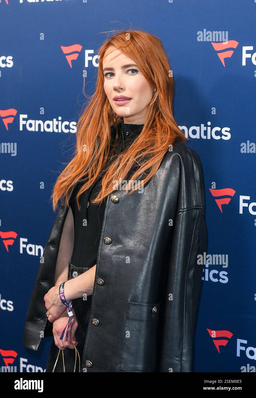 New Orleans, USA. 08th Feb, 2025. Emma Roberts attends the 2025 ...