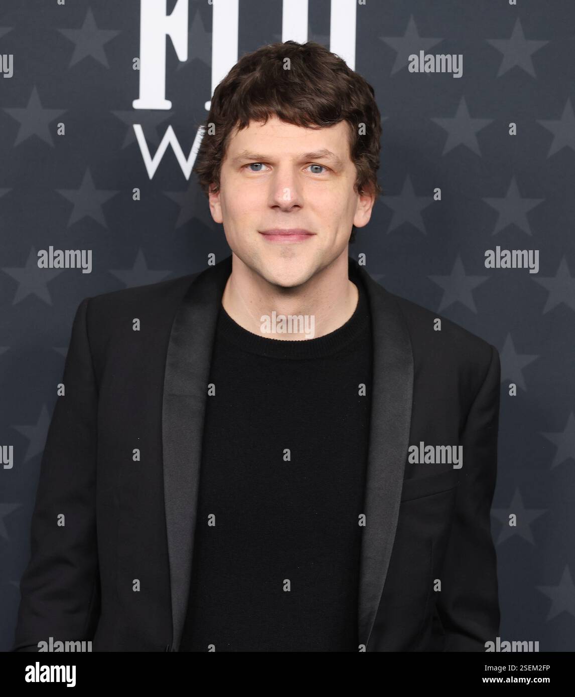 Jesse Eisenberg attends the 30th Annual Critics Choice Awards at Barker ...
