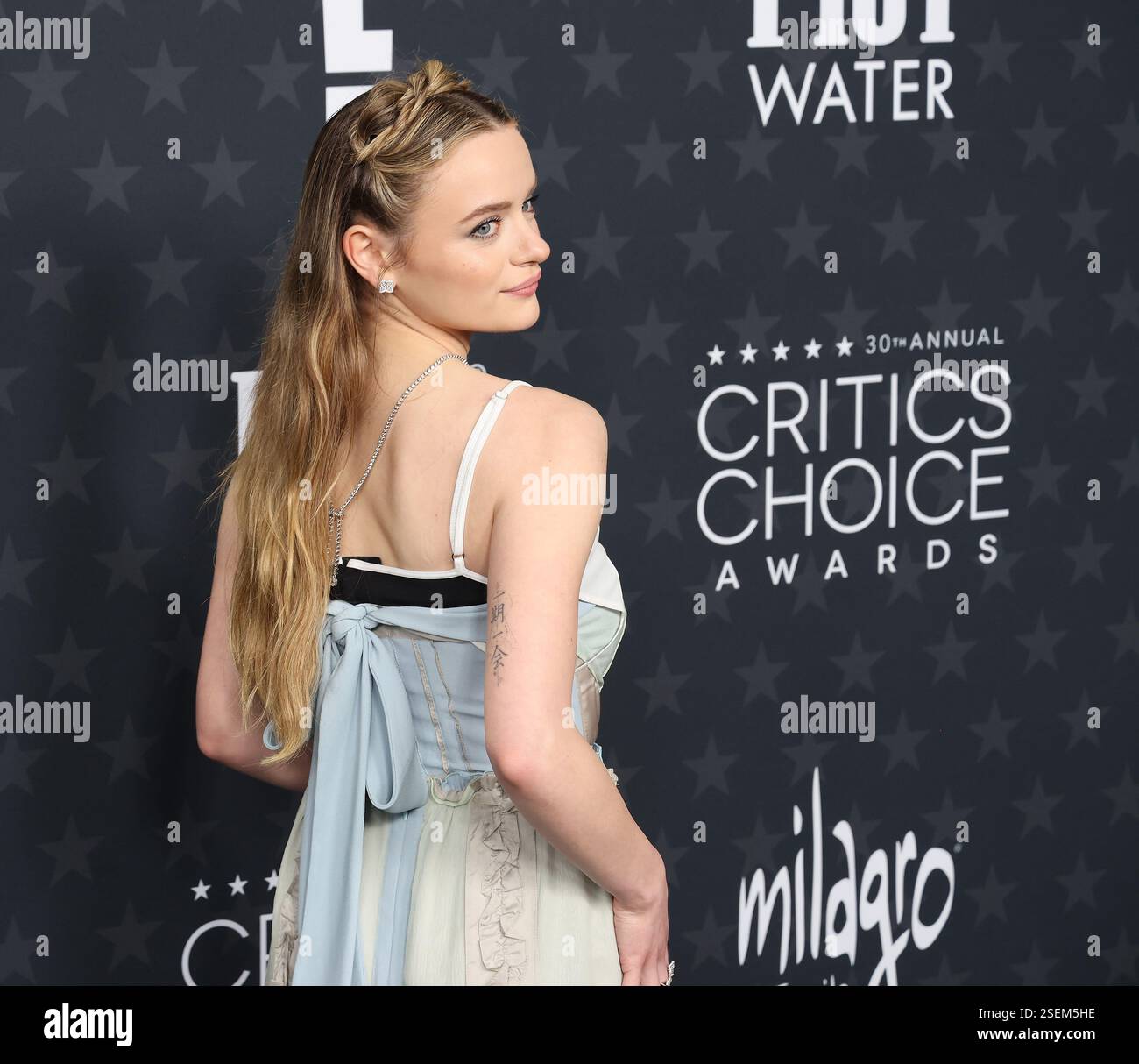 Joey King attends the 30th Annual Critics Choice Awards at Barker ...