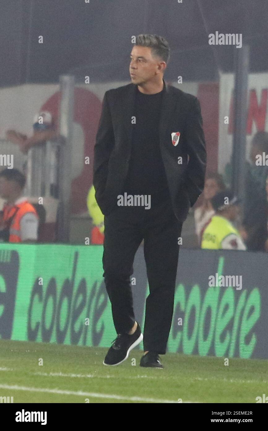 Argentina. 08th Feb, 2025. Buenos Aires, 08.02.2025: Marcelo Gallardo ...