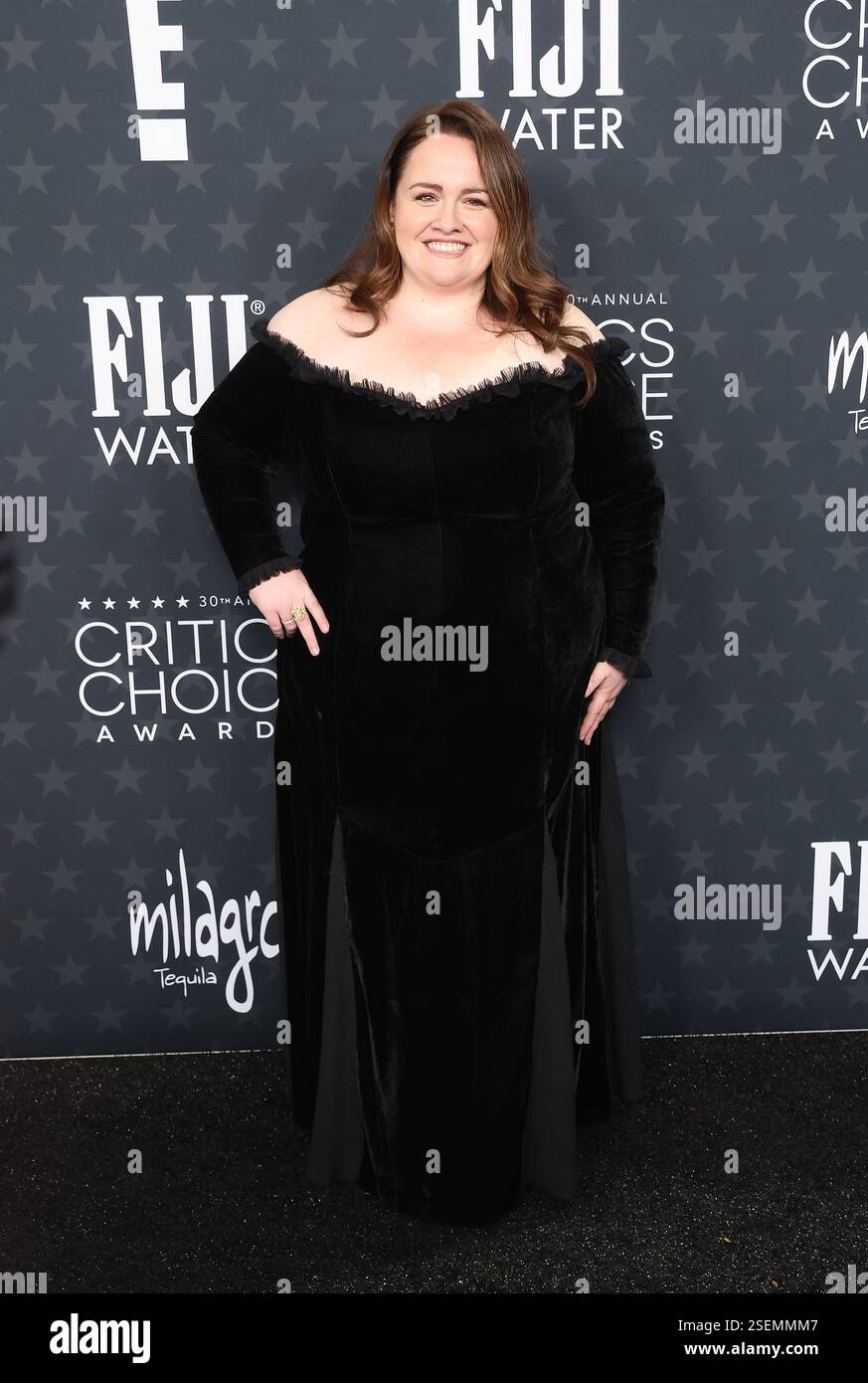Jessica Gunning attends the 30th Annual Critics Choice Awards at Barker ...