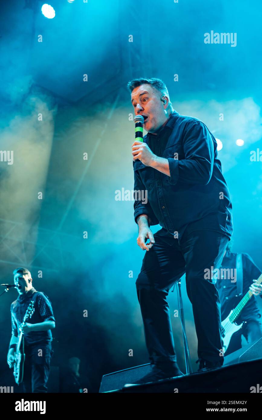 London, United Kingdom. 8th February 2025. Dropkick Murphys perform ...