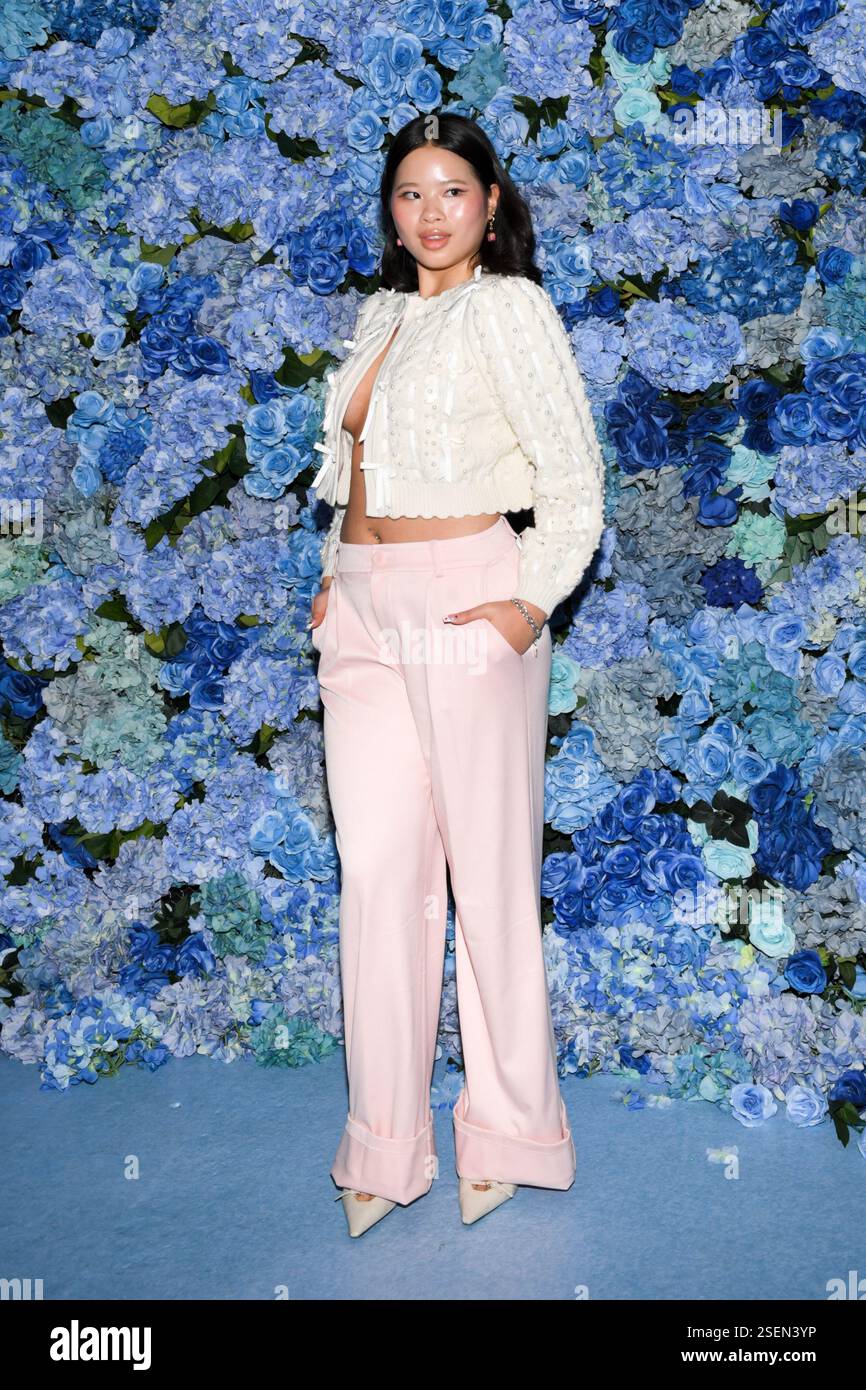 New York, USA. 08th Feb, 2025. Katie Fang attending alice olivia by ...