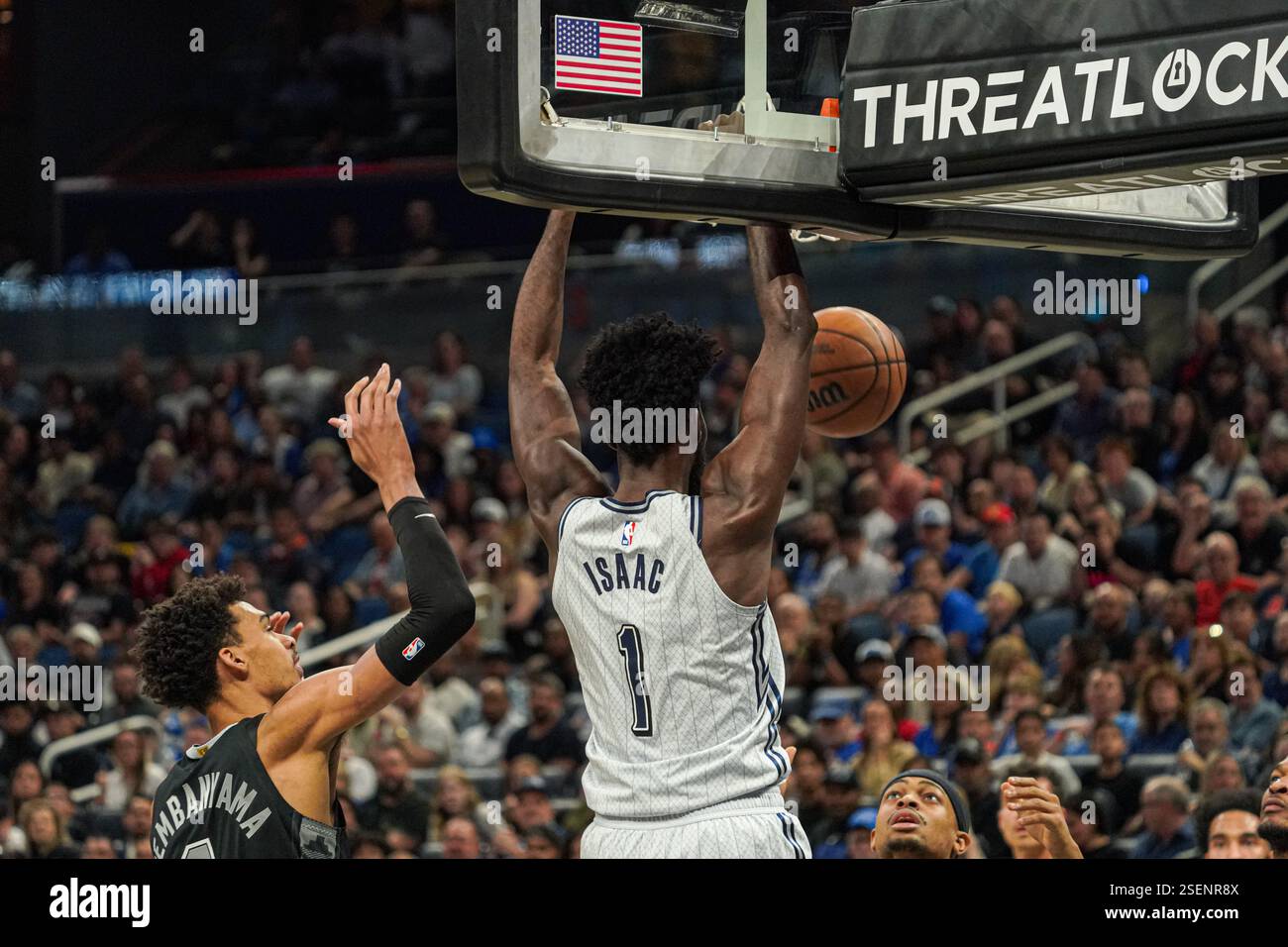 Orlando, Florida, USA, February 8, 2025, Orlando Magic forward Jonathan ...