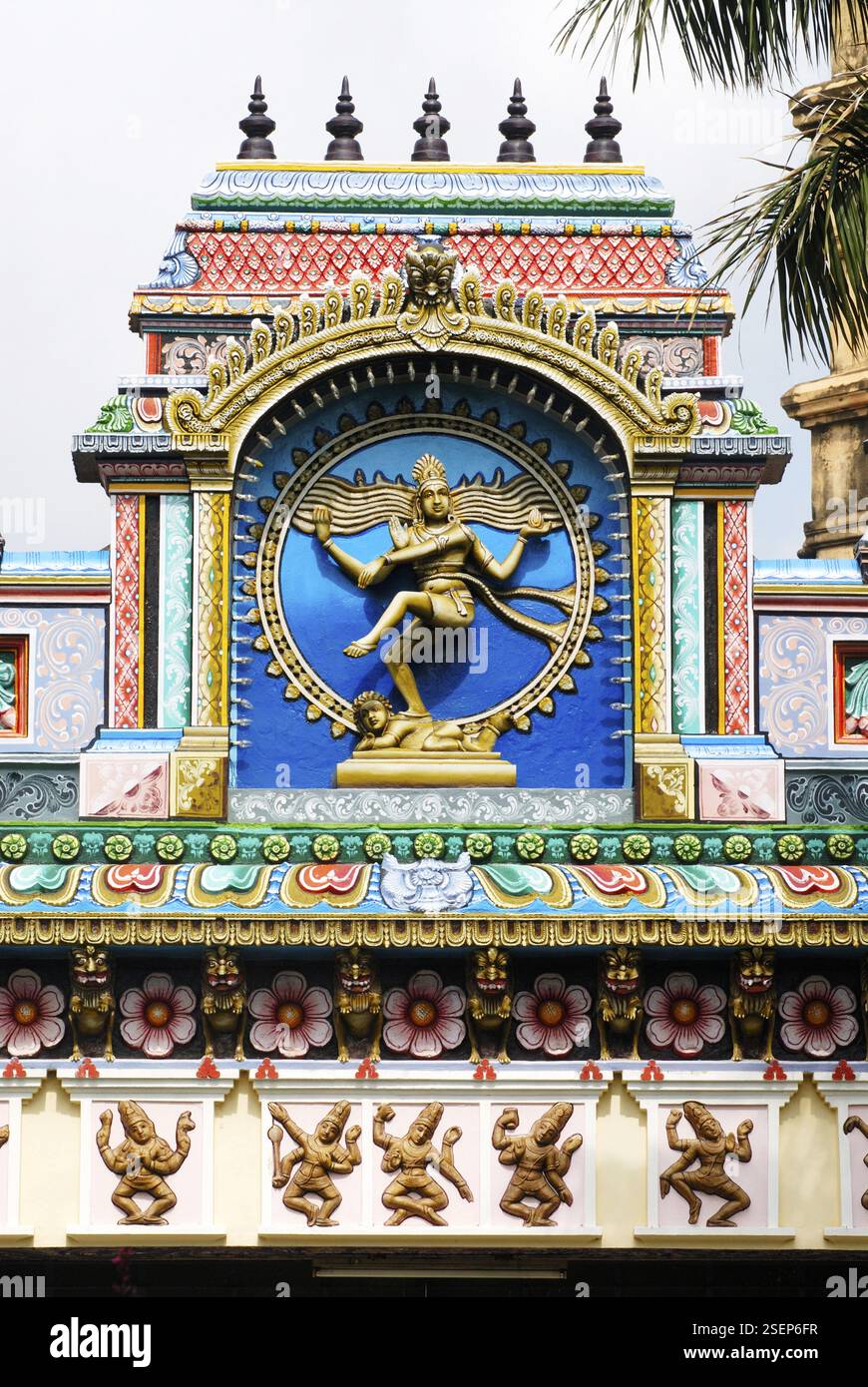 Nataraja lord Shiva performing Tandava cosmic dance with nandi bulls ...