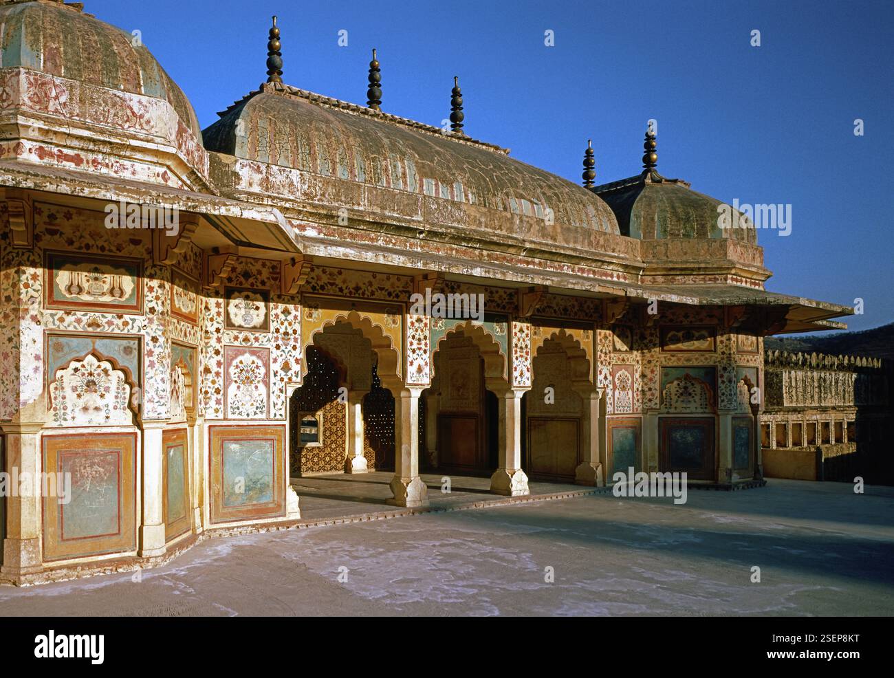 Palace of Amber, India, Asia Stock Photo - Alamy