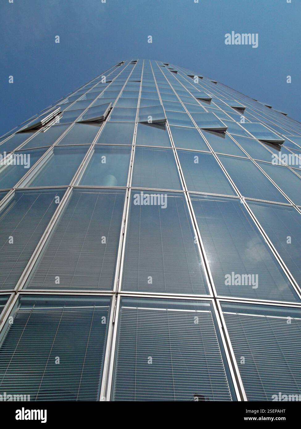 Duesseldorf, high-rise office block, Graf-Adolf-Platz Stock Photo - Alamy