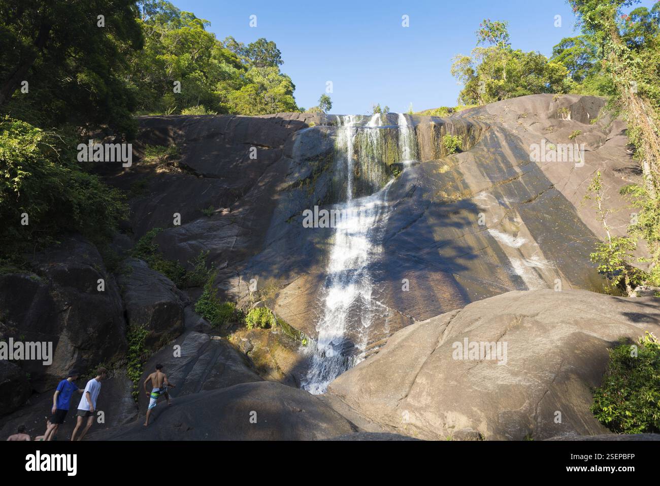 Telaga tujuh falls hi-res stock photography and images - Alamy