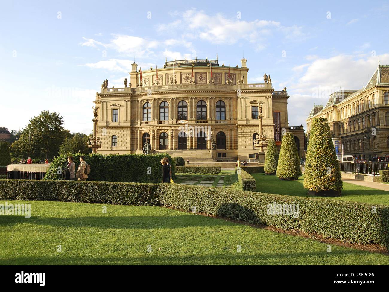 Rudolfinum opera house and gallery, the most important neo-renaissance ...