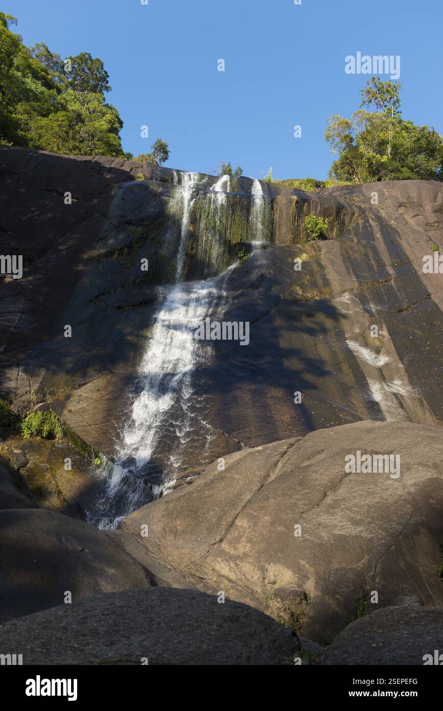 Langkawi Seven Wells waterfalls, Kedah, Malaysia, Asia Stock Photo - Alamy