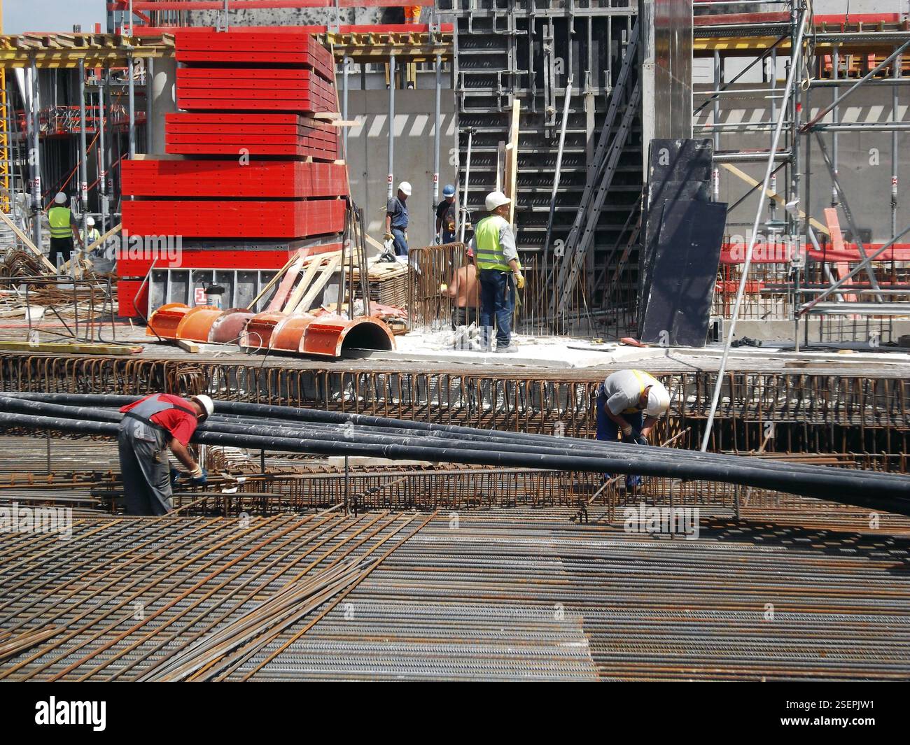 Major construction site Stock Photo - Alamy