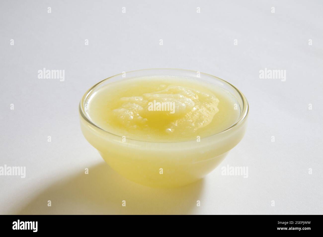 Homemade ghee or dairy product in bowl Stock Photo - Alamy