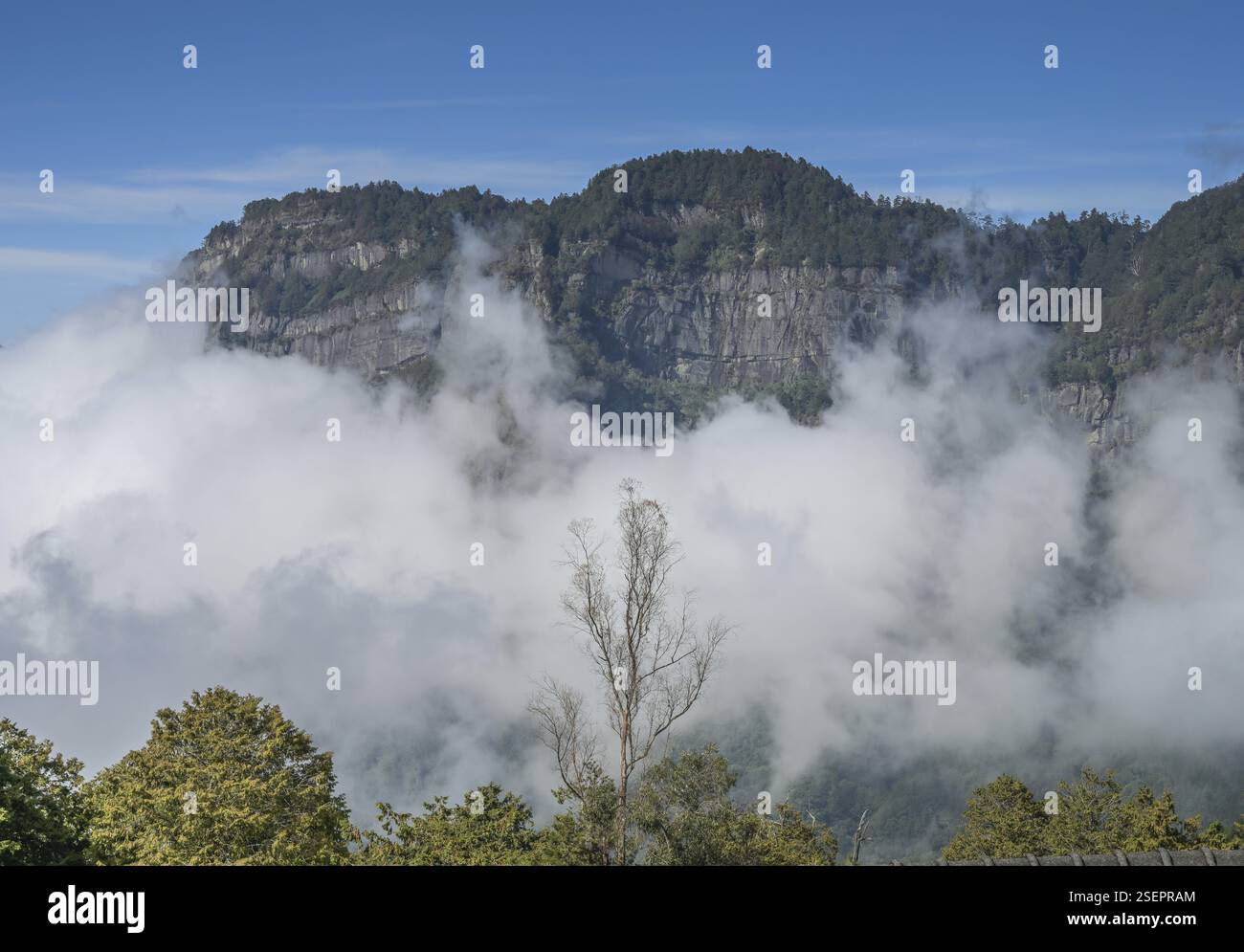 Datashan, Tashan Mountains, mountain landscape, low mountain range in ...