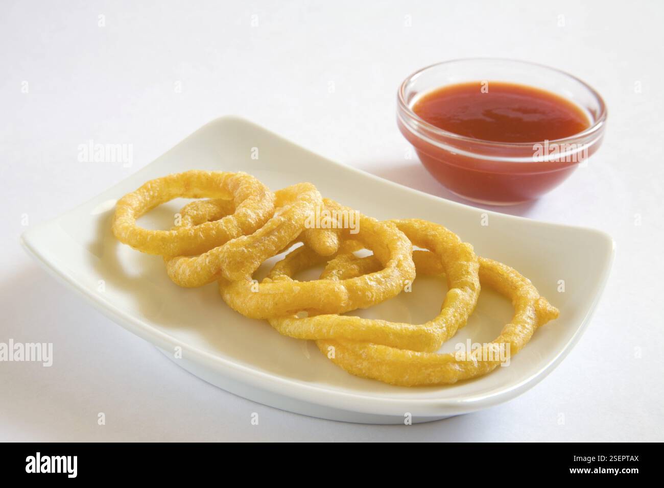 Indian cuisine, fast food starters Kandy Bhaji crispy onion fritters ...