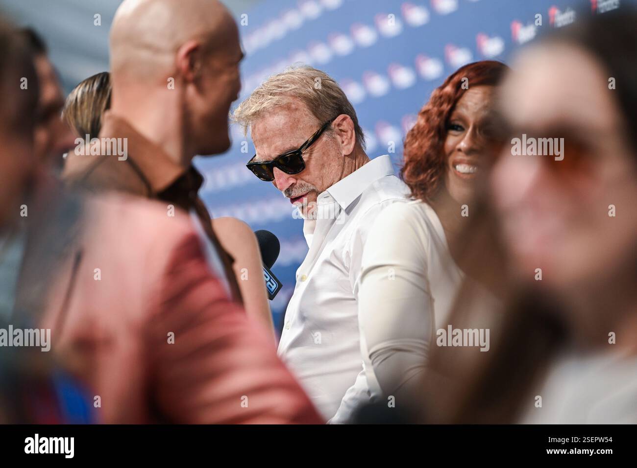 New Orleans, USA. 08th Feb, 2025. Kevin Costner walking the red carpet ...