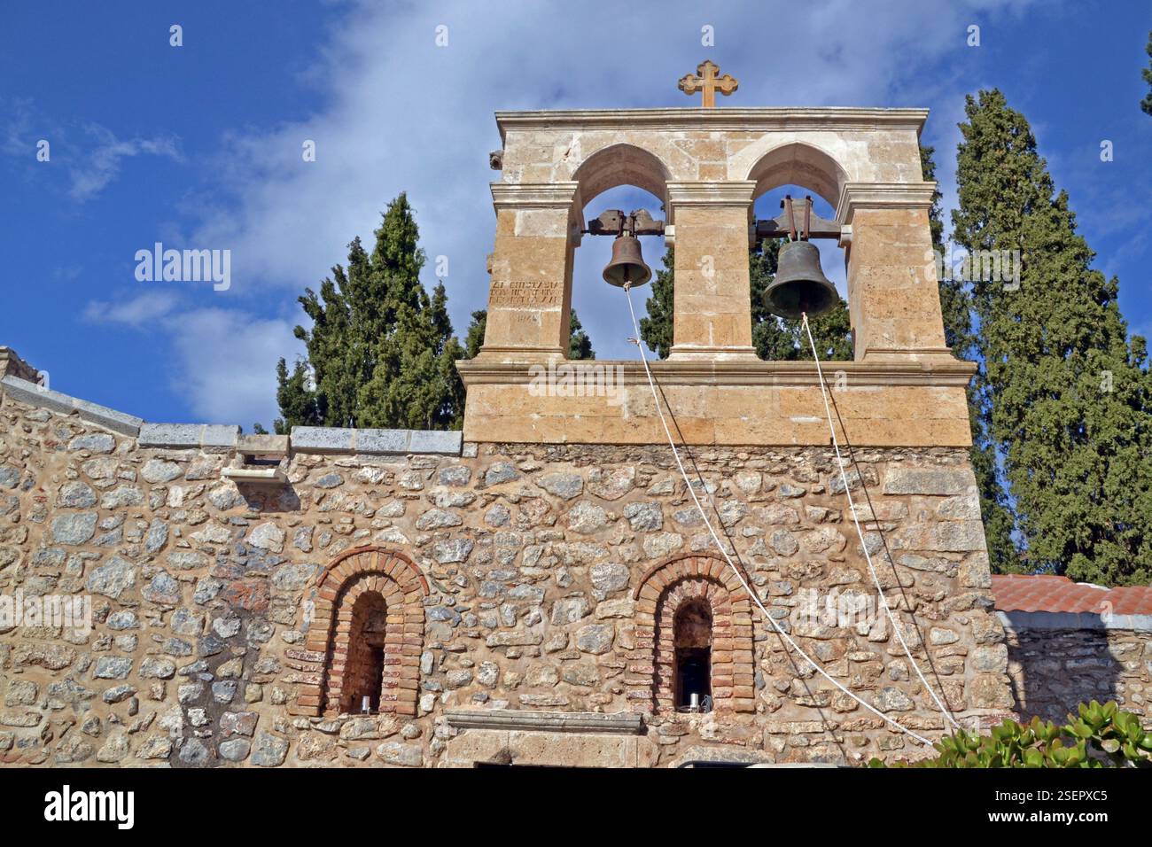 Greece, Crete, church, bells, Europe Stock Photo - Alamy