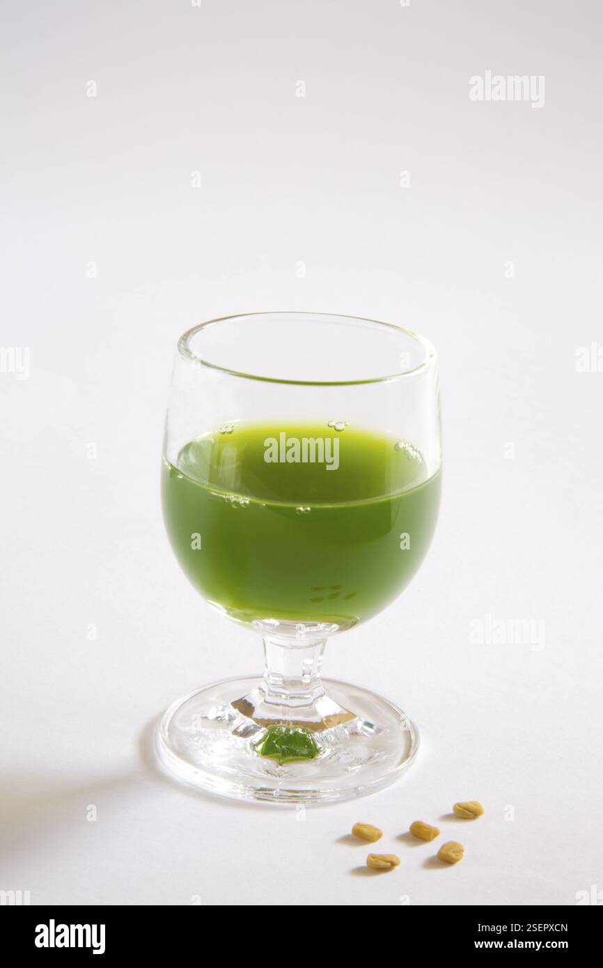 Vegetable, fenugreek Juice, methi ka rus, India, Asia Stock Photo - Alamy