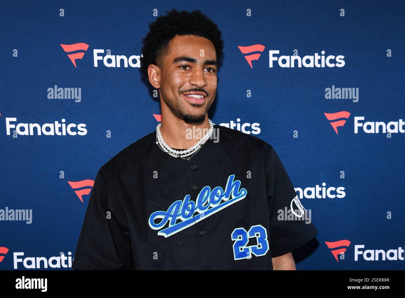New Orleans, USA. 08th Feb, 2025. Bryce Young walking the red carpet at ...
