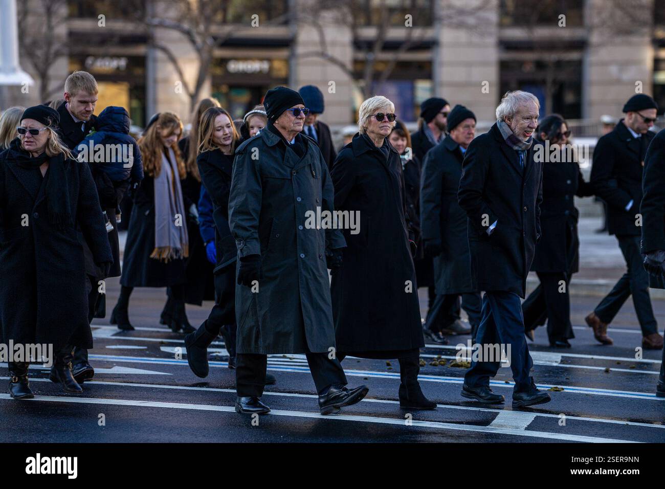The family of former President Jimmy Carter walk with his State Funeral ...