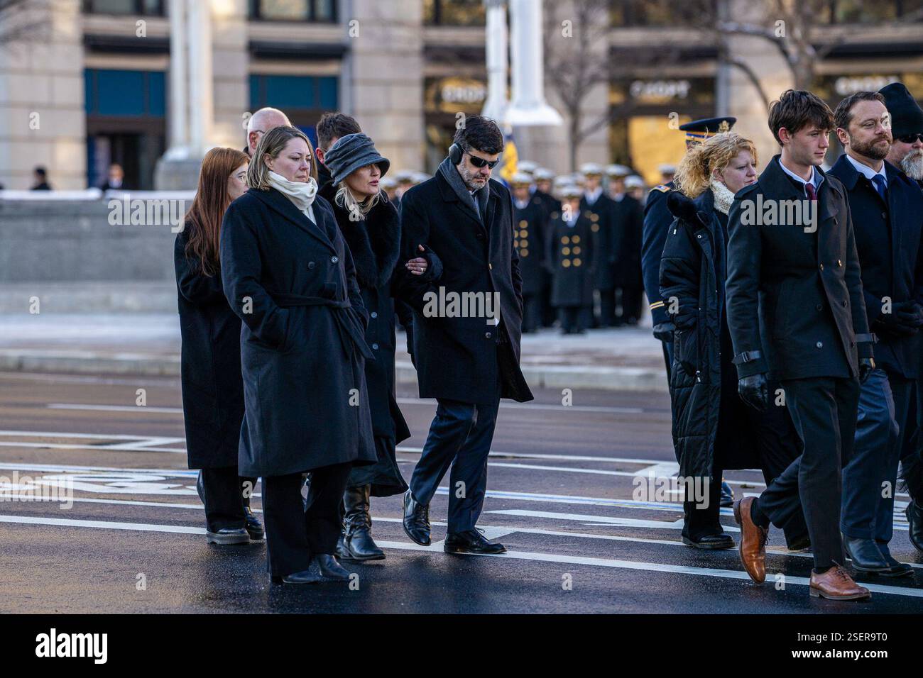 The family of former President Jimmy Carter walk with his State Funeral ...