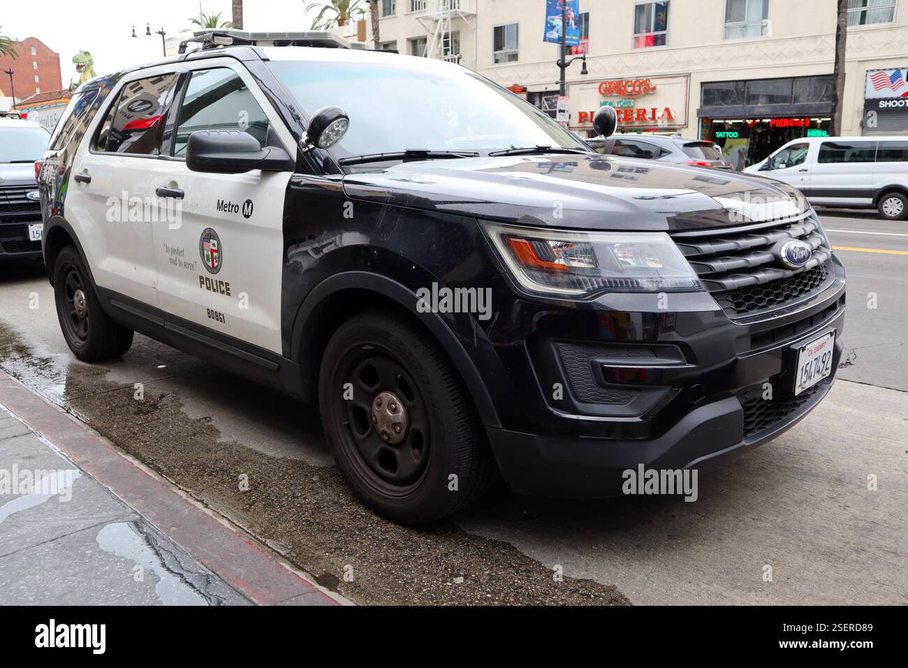 LAPD Los Angeles Police Department Car Stock Photo - Alamy