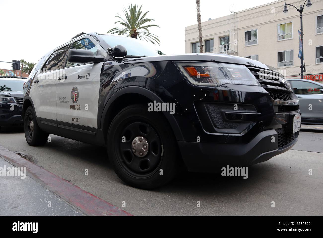 LAPD Los Angeles Police Department Car Stock Photo - Alamy