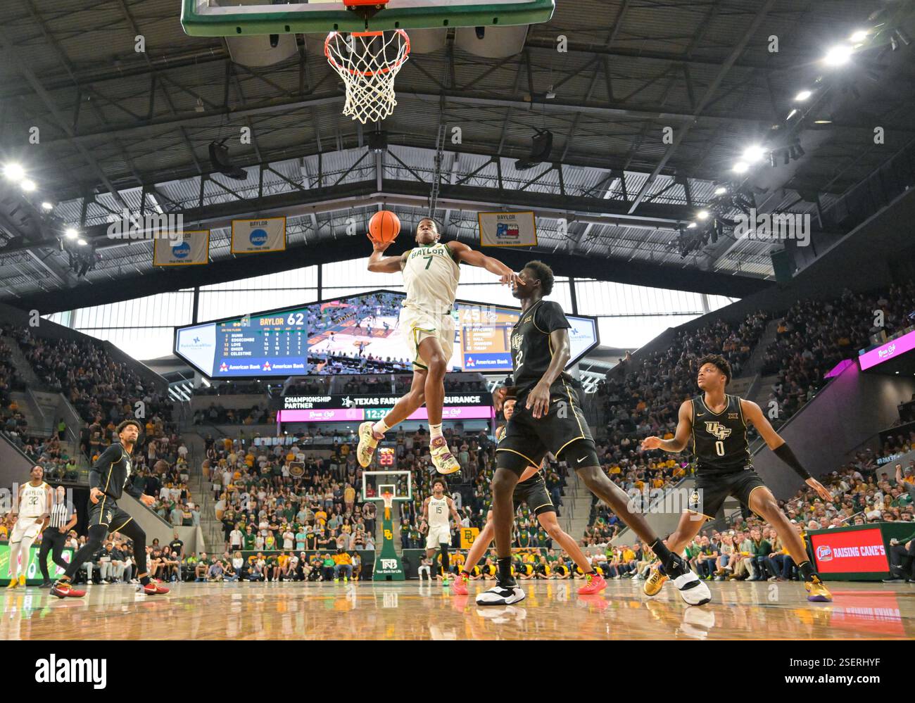 Waco, Texas, USA. 8th Feb, 2025. Baylor Bears guard VJ Edgecombe (7 ...