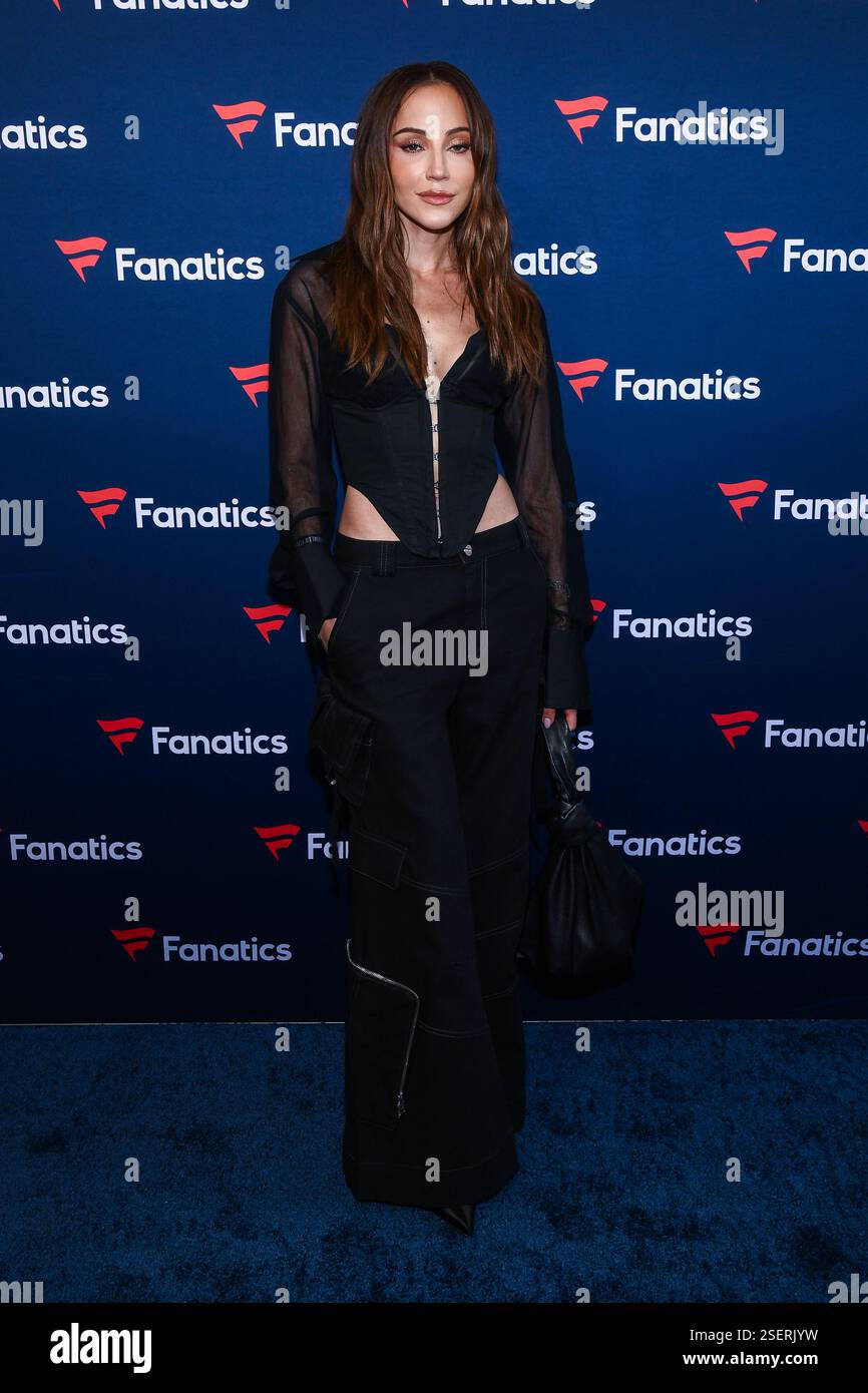 New Orleans, USA. 08th Feb, 2025. Kay Adams walking the red carpet at ...