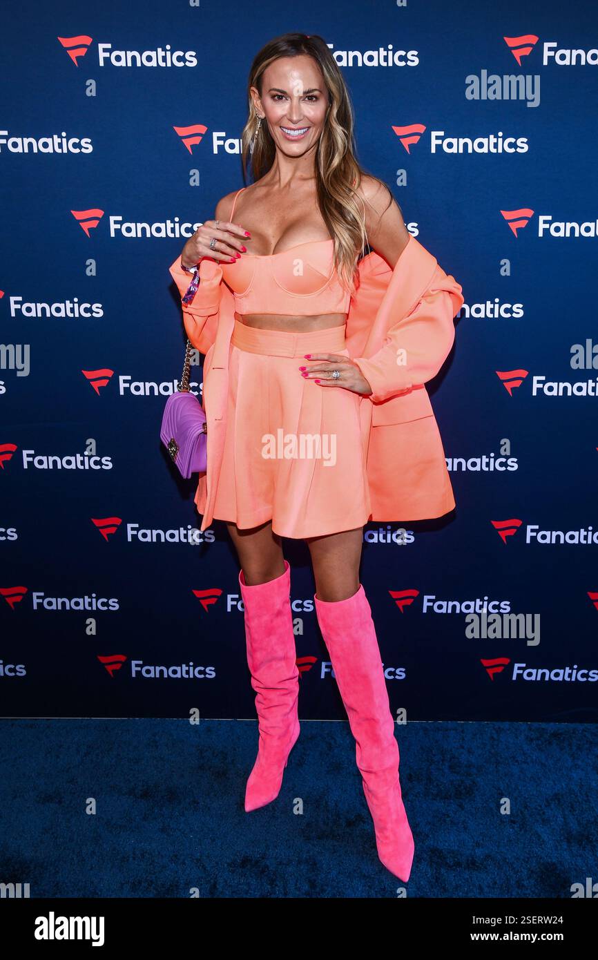 New Orleans Usa 08th Feb 2025 Jena Sims Walking The Red Carpet At