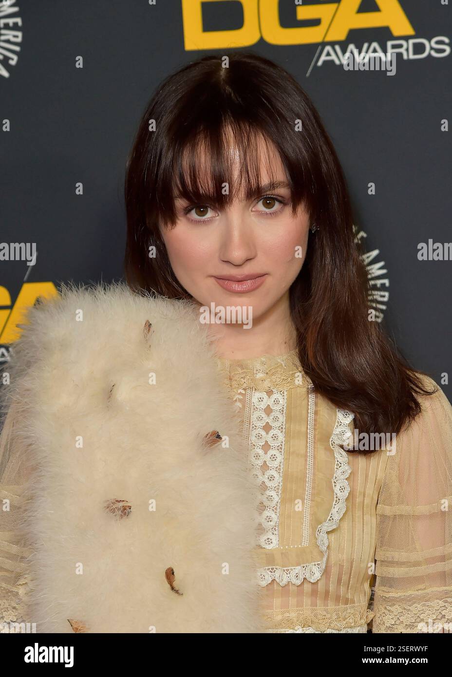 Beverly Hills, USA. 08th Feb, 2025. Maude Apatow arriving at the 77th ...