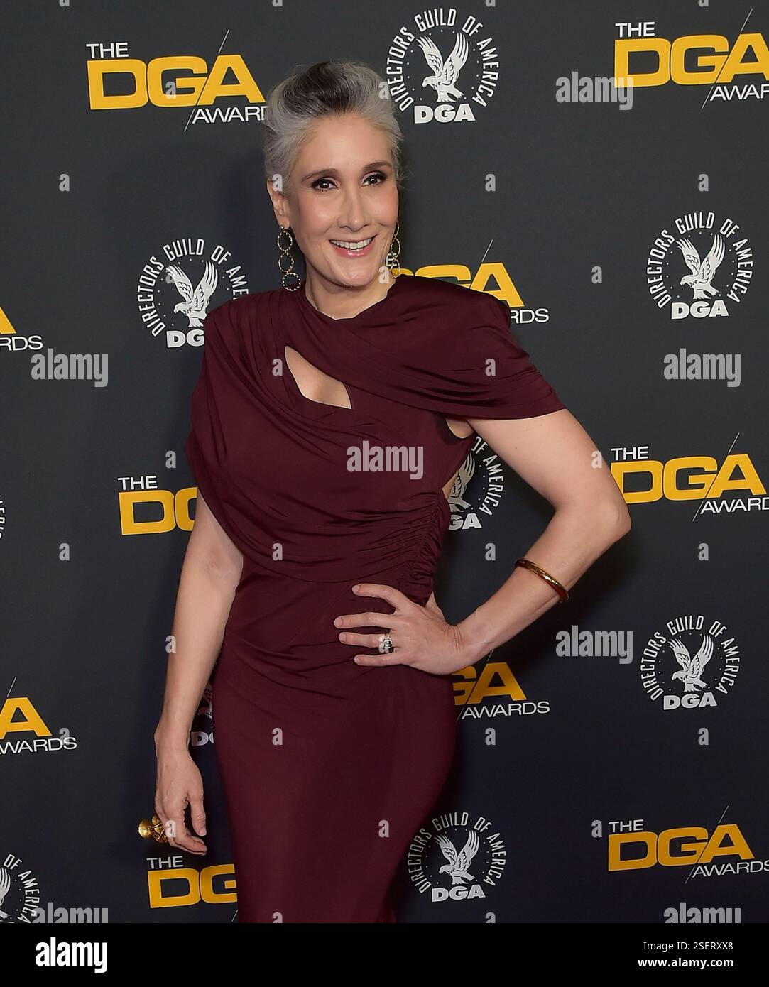 Beverly Hills, USA. 08th Feb, 2025. Issa Lopez arriving at the 77th ...