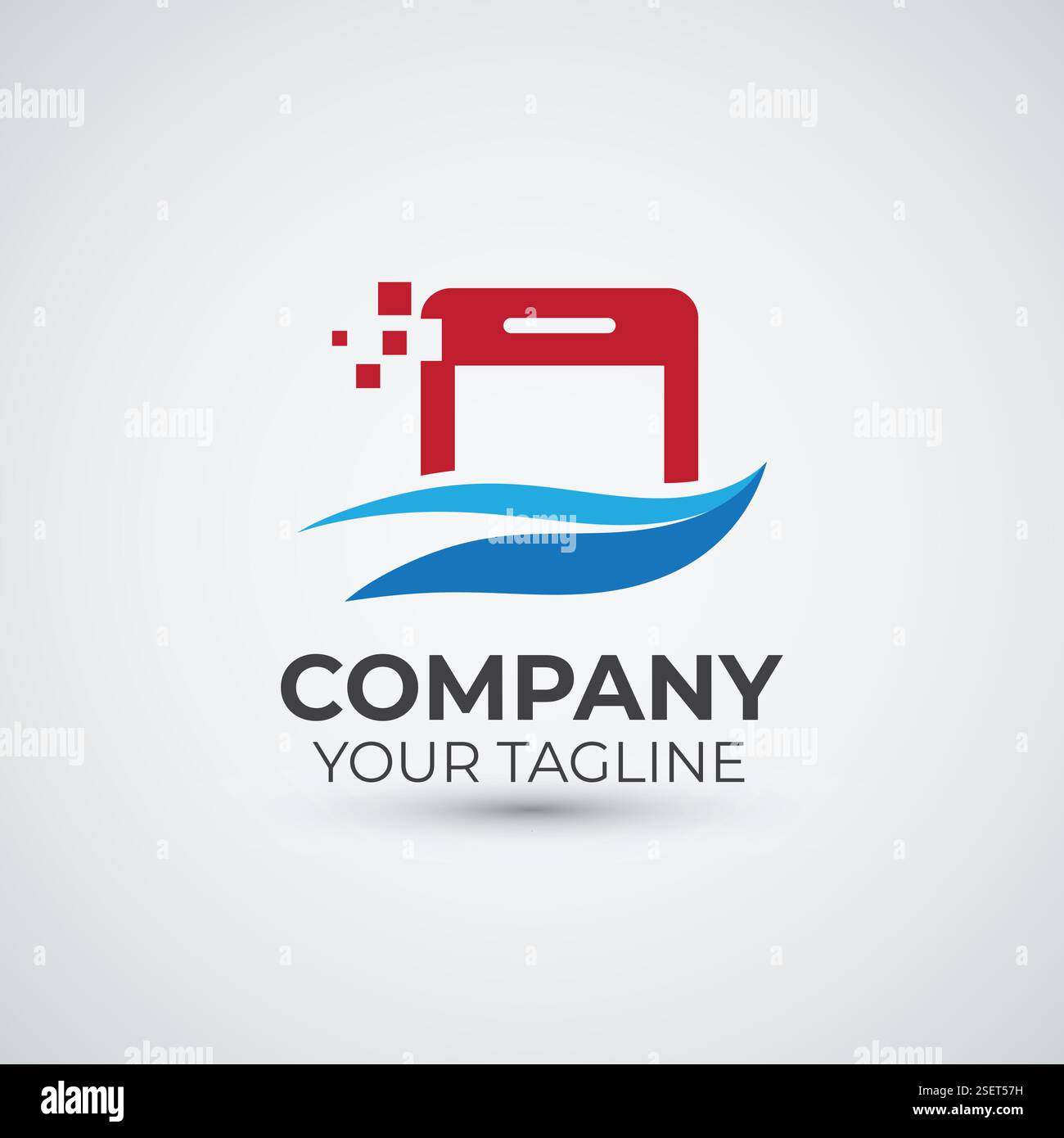 Techno apps logo design icon template Stock Vector Image & Art - Alamy