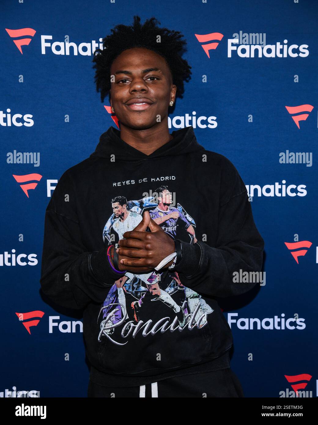 New Orleans, USA. 08th Feb, 2025. IShowSpeed walking the red carpet at ...