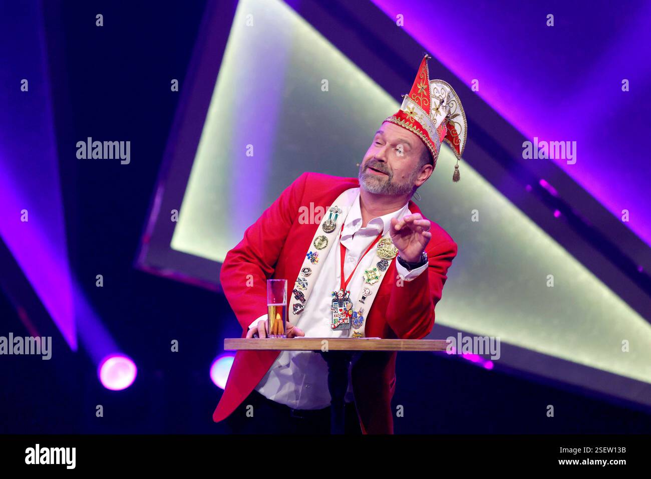 Musiker Volker Weininger Der Sitzungspräsident bei seiner Rede bei der ...