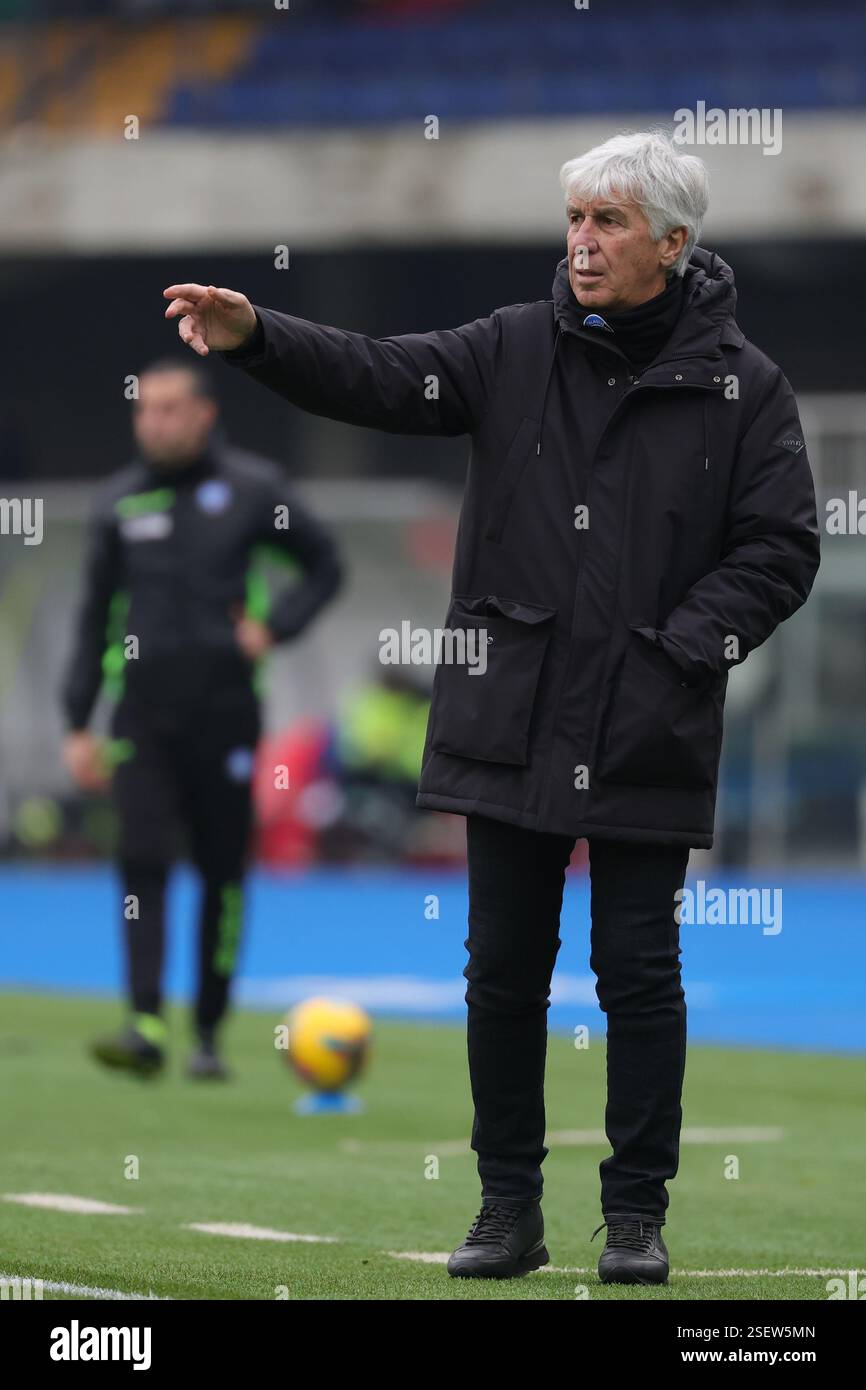 Verona, Italy. 08th Feb, 2025. Gianpiero Gasperini head coach of ...