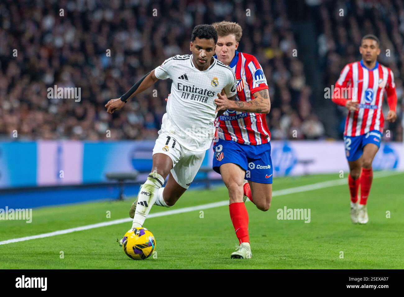 Madrid, Madrid, Spain. 8th Feb, 2025. 8 PABLO BARRIOS RIVAS and 11 ...