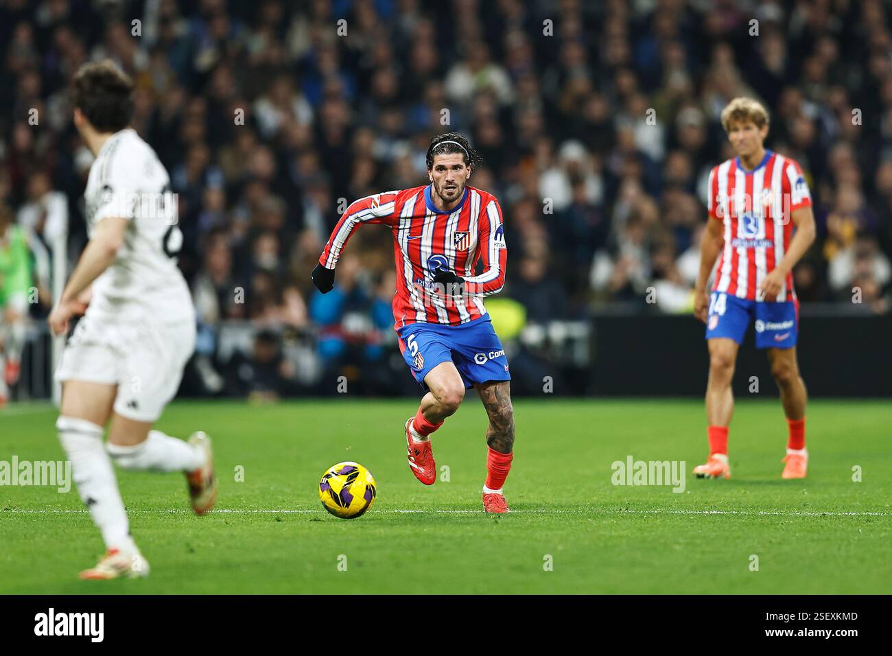 Madrid, Spain. 8th Feb, 2025. Rodrigo De Paul (Atletico) Football ...