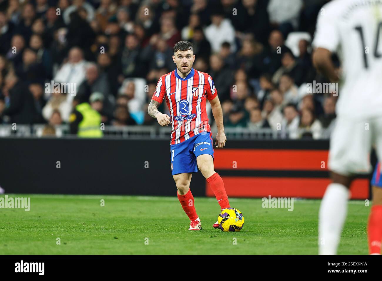 Madrid, Spain. 8th Feb, 2025. Javi Galan (Atletico) Football/Soccer ...