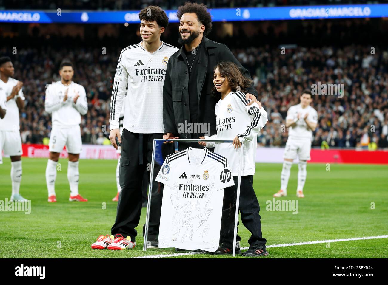 Madrid, Spain. 8th Feb, 2025. Marcelo (Real) Football/Soccer : Marcelo ...