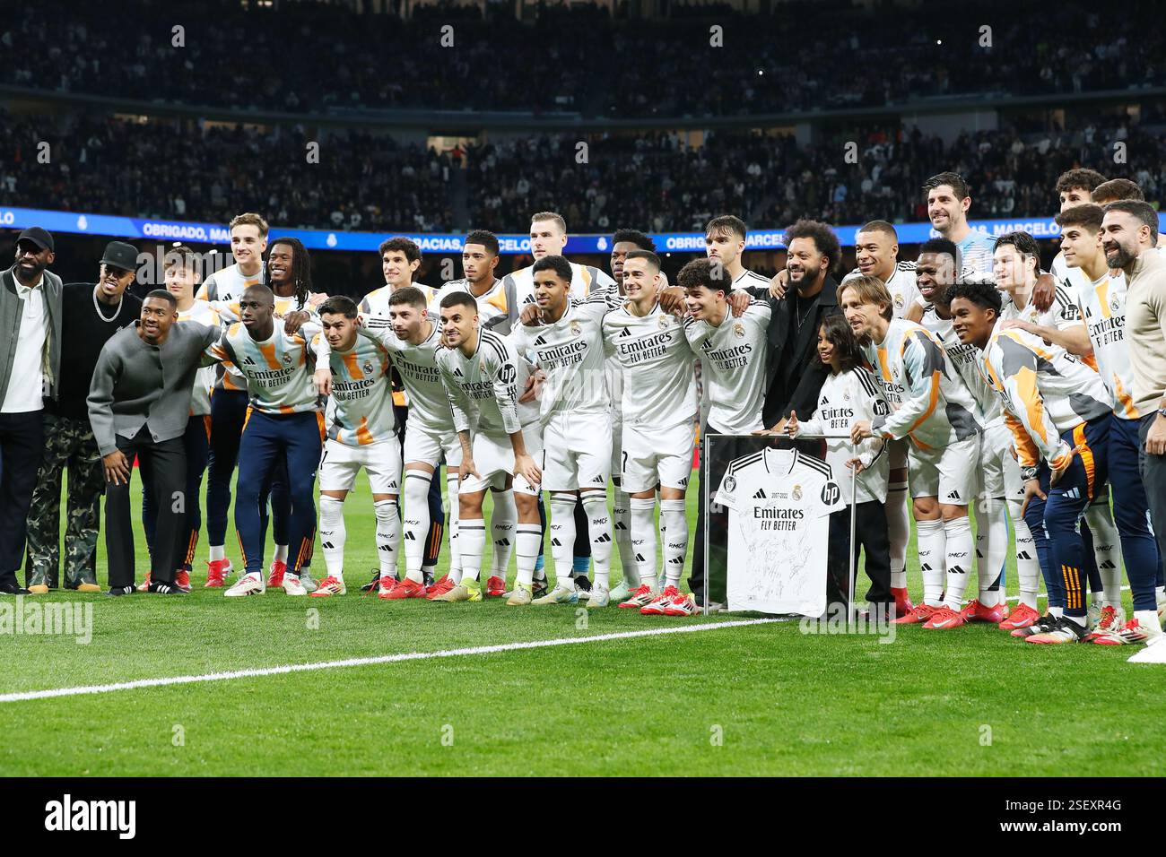 Madrid, Spain. 8th Feb, 2025. Marcelo (Real) Football/Soccer : Marcelo ...