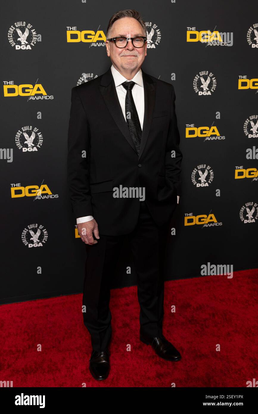 Beverly Hills, USA. 08th Feb, 2025. Thomas J. Whelan attends the arrivals of “The 77th Annual ...