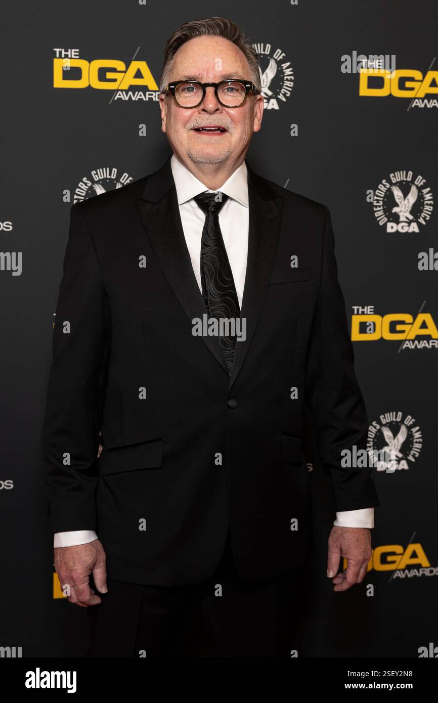 Beverly Hills, USA. 08th Feb, 2025. Thomas J. Whelan attends the arrivals of “The 77th Annual ...