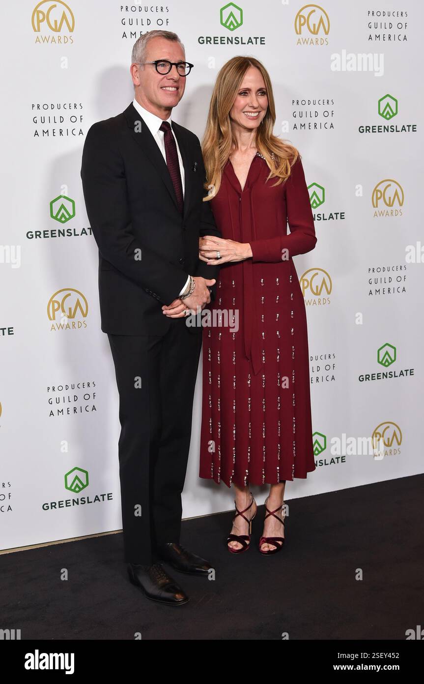 Matt Walden, left, and Dana Walden arrive at the 36th annual Producers ...