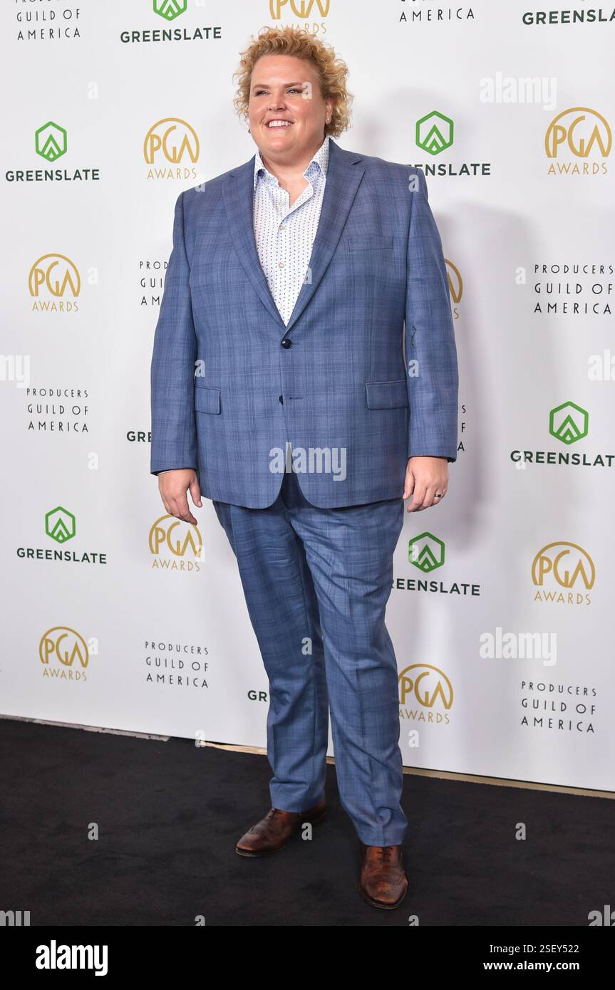 Fortune Feimster arrives at the 36th annual Producers Guild Awards on ...
